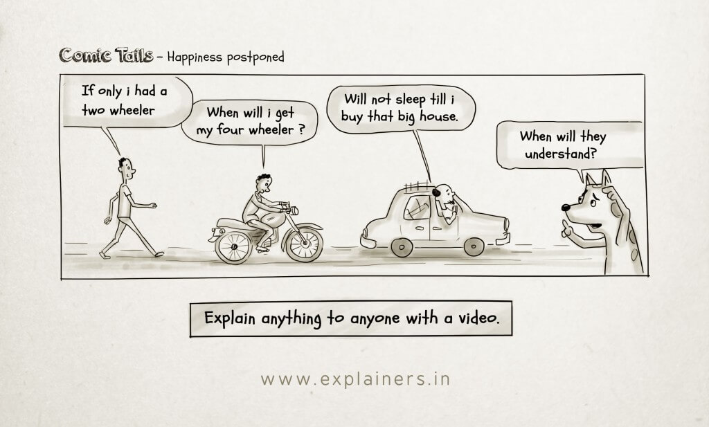 Comic Tails – Happiness Postponed - Explainers